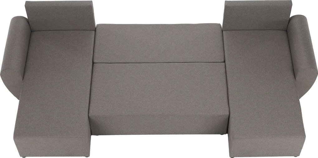 Univerzální sedací souprava, šedobéžová Taupe, DAKAR NEW U