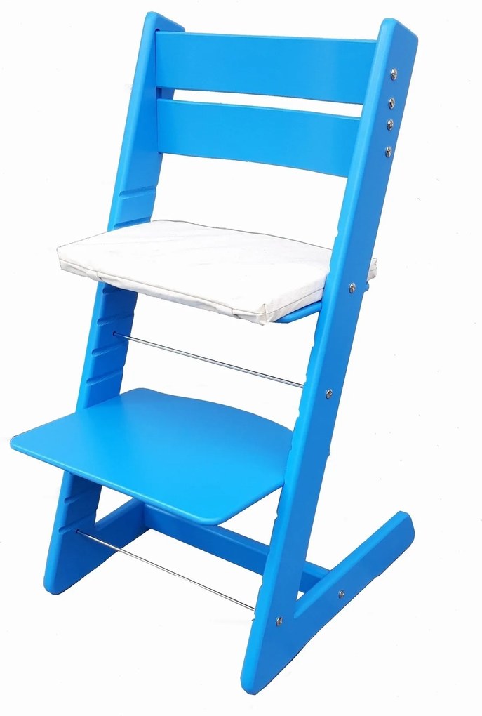 Jitro rostoucí židle Klasik světle modrá