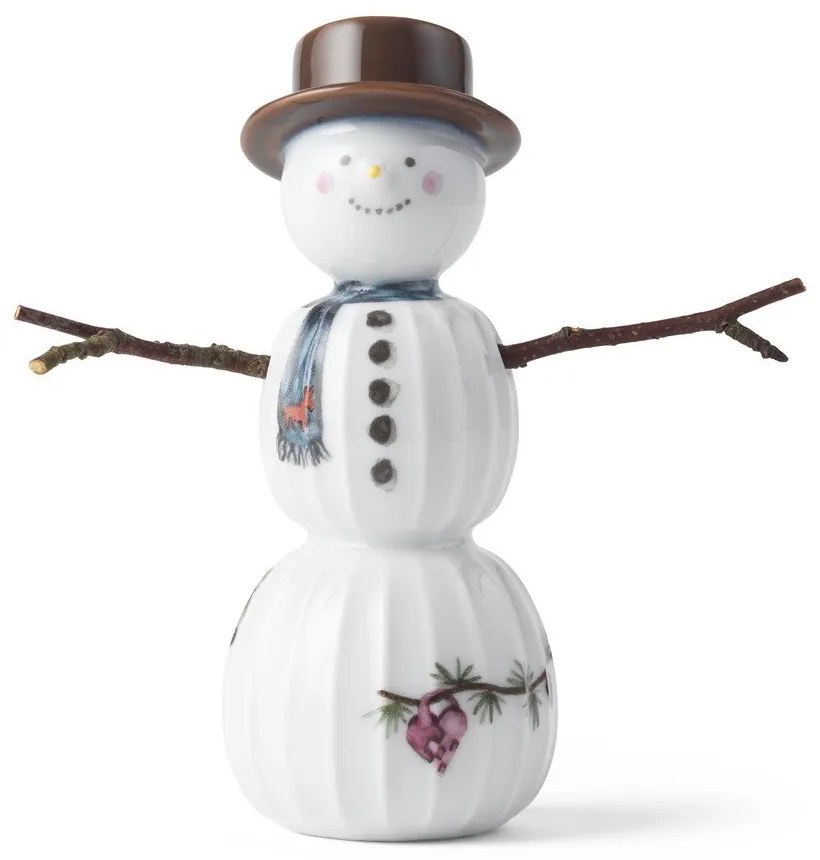 Porcelánová vánoční figurka (výška 11,5 cm) Hammershøi Snowman – Kähler Design