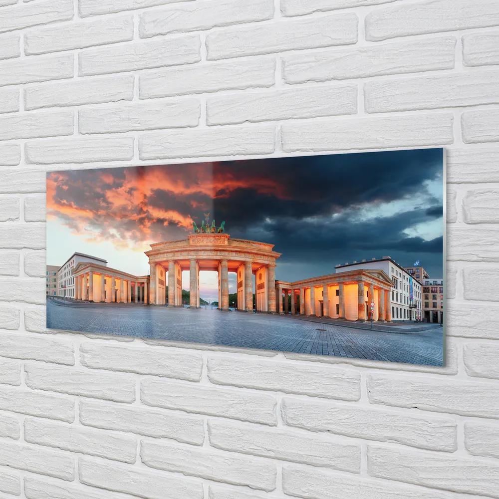 akrylový obraz Německo Brandenburg Gate 120x60 cm