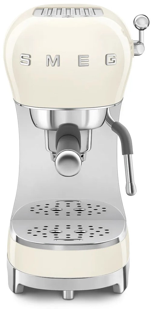 Smeg Pákový kávovar na espresso/cappucino ECF02, 50's Retro Style, krémová ECF02CREU