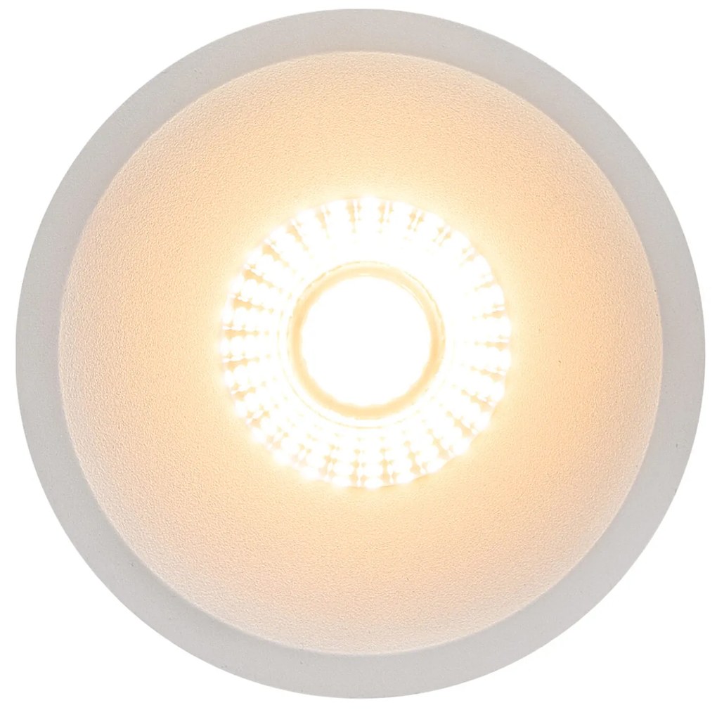 Nordlux 2310340001 Albric, bílá bodovka LED 8W 2700K, IP44