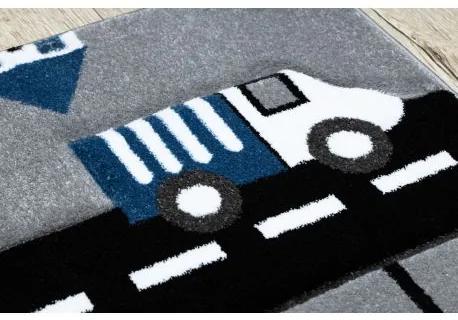 koberec PETIT MĚSTO, ULICE, šedý velikost 125x200 cm | krásné koberce cz