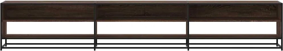 TV skříňka hnědý dub 270 x 40 x 46 cm kompozitní dřevo 3300814