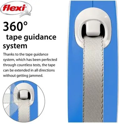 Flexi Comfort L pásek 8m modré / Vodítko