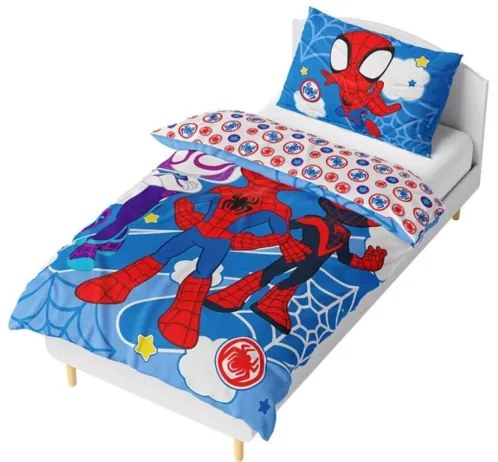 Carbotex Mikroplyšové povlečení Spidey Úžasní přátelé 140x200, 70x90 cm