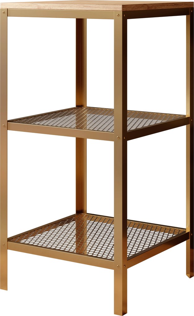 ADRK Furniture Regál Rolin BS-ROL-GOL