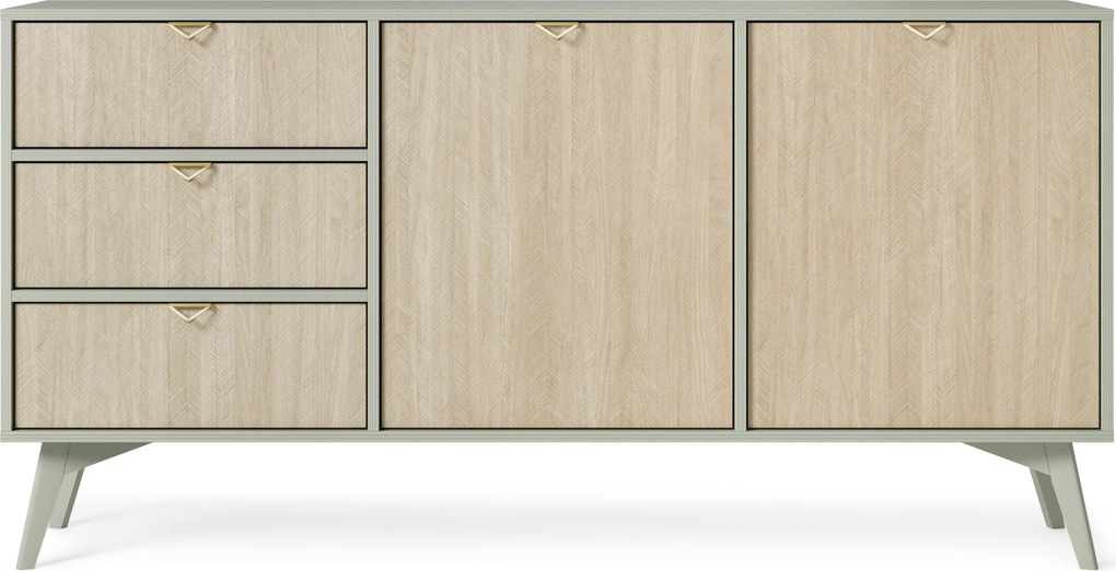 PSK Komoda NATURAL, Eukalyptus/Scandi 158 cm