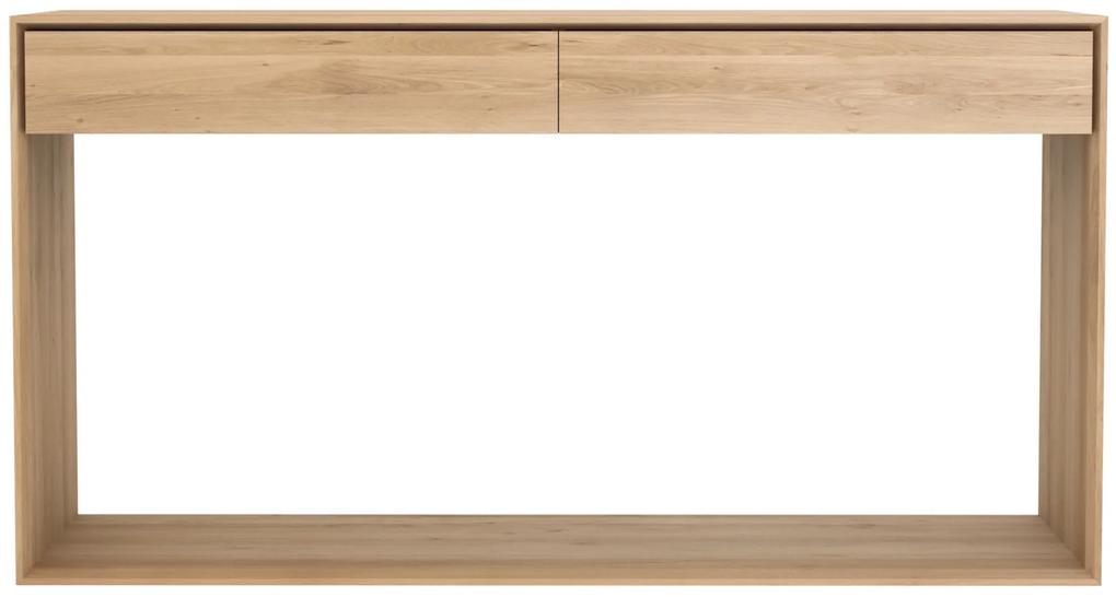 Ethnicraft designové konzolové stoly Nordic Console (šířka 160 cm)