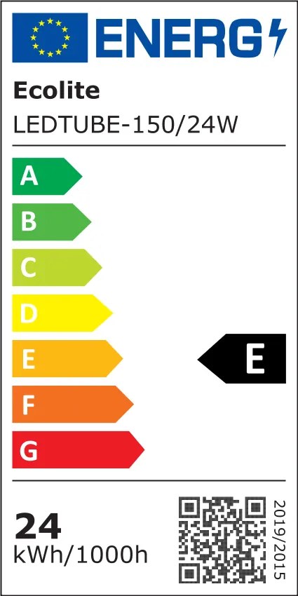 LED T8,G13,120xSMD2835,24W,2260lm,4000K, 150cm,mléčná