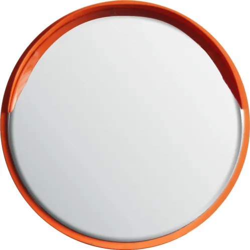 Venkovní zrcadlo s oranžovou sluneční clonou ø 800 mm AISI 304