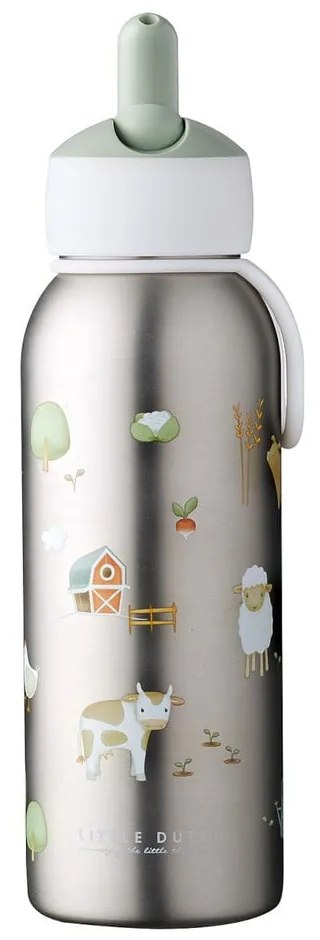 Nerezová dětská termoska 350 ml Little Farm by Little Dutch – Mepal