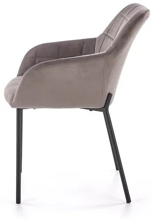HALMAR K305 židle šedá