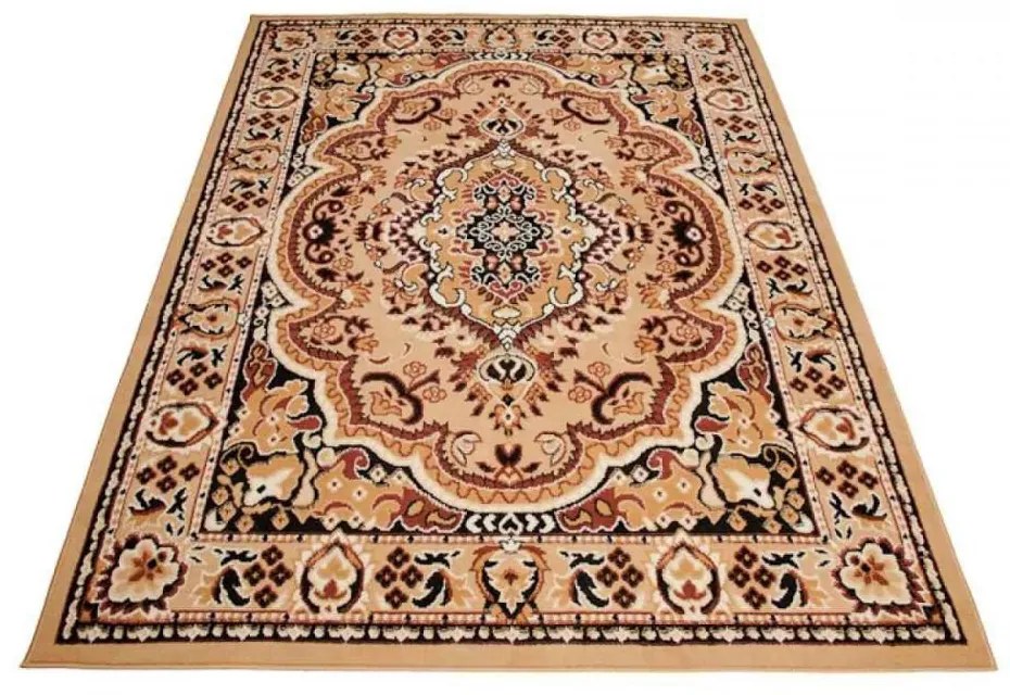 Kusový koberec PP Akay béžový 200x400cm