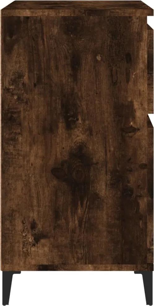 vidaXL Příborník 60 x 35 x 70 cm kompozitní dřevo [819689] Barva: hnědý dub