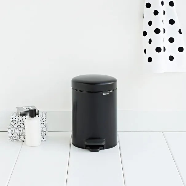 Brabantia Pedálový koš NewIcon 3L matná černá