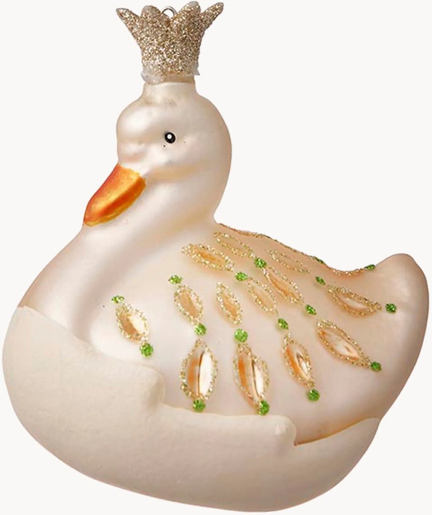 Ručně vyrobená vánoční ozdoba Swan