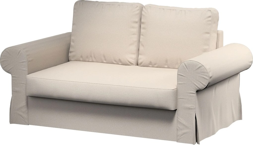 Potah na pohovku IKEA Backabro 2-místná, rozkládací barva šedá látka pletený vzor
