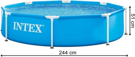 Bazén s kovovým rámem Intex 28205NP - 244 x 51 cm
