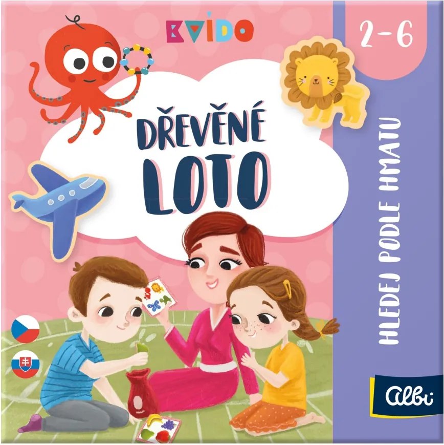 ALBI Kvído - Dřevěné loto
