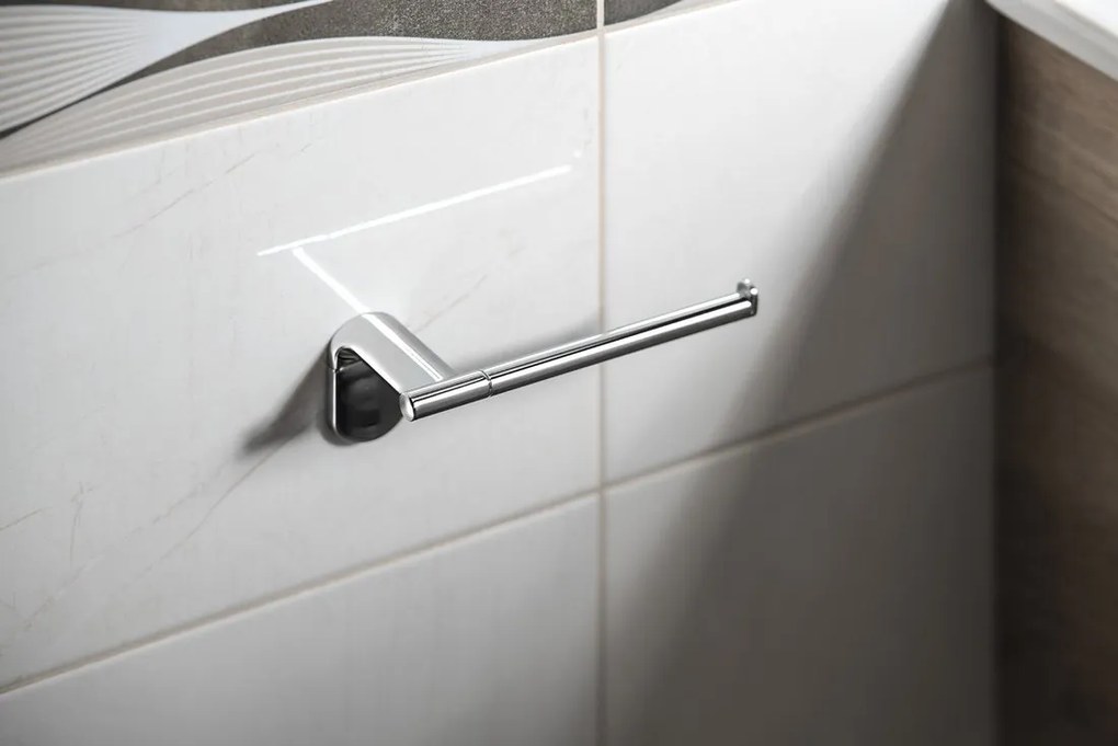 Aqualine, ZERO držák toaletního papíru bez krytu, chrom, ZE017