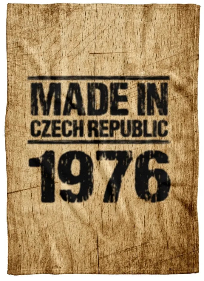 Deka Made In (rok: 1976, Podšití beránkem: NE)