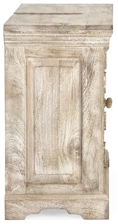 furniture-nabytek.cz - Masivní spodní dřezová skříňka Patinor Mango, lakovaná, přírodní – 73×33×61 cm