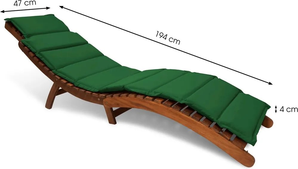Potah na lehátko zelený FIELDMANN FDZN 9015