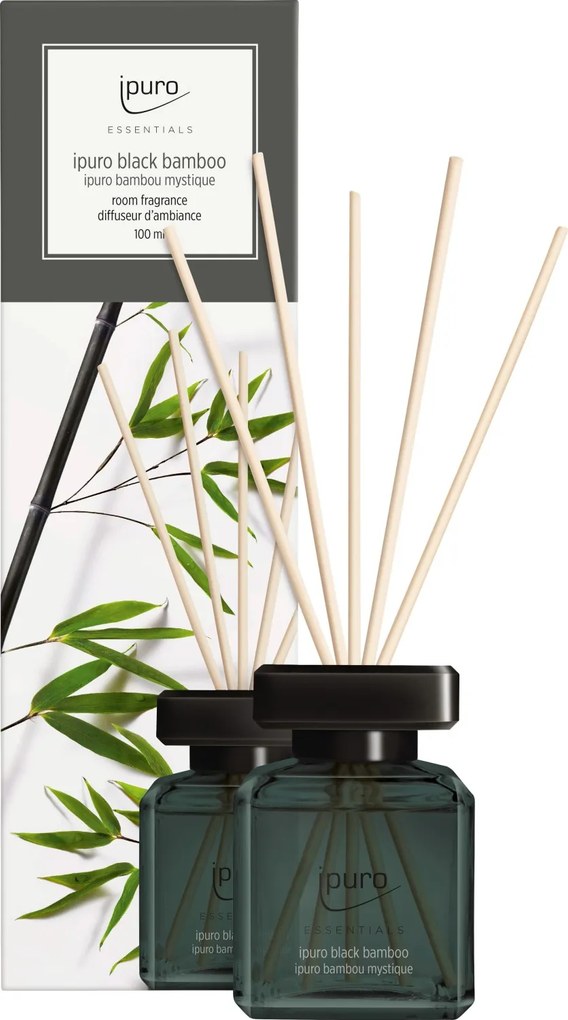 Ipuro Aroma difuzér Essentials, Black Bamboo, 100 ml