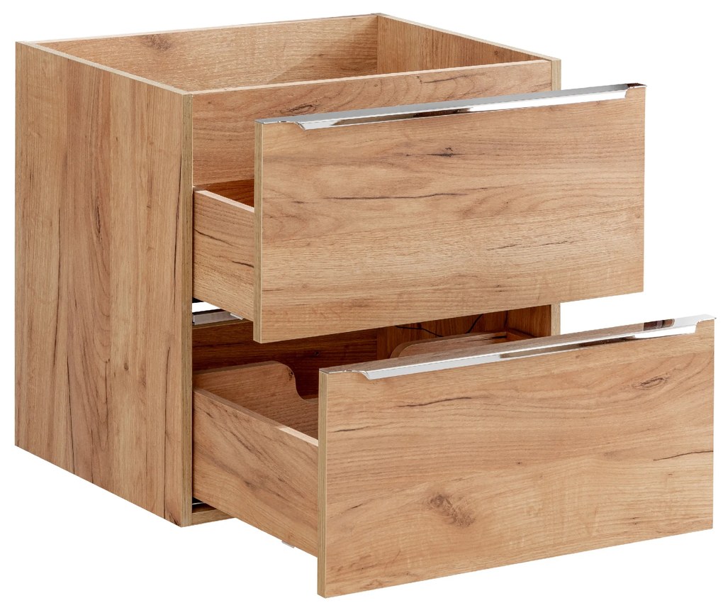 Comad Koupelnová skříňka pod umyvadlo Capri Oak 60 dub zlatý craft