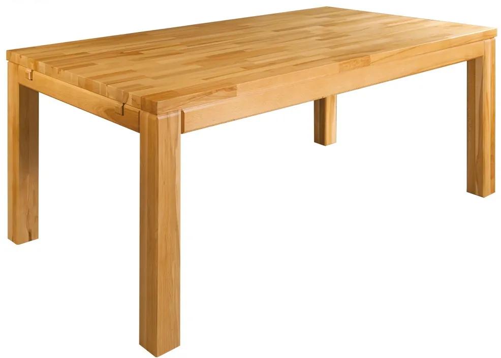 Drewmax ST170 80x80 cm dřevěný jídelní stůl masiv buk