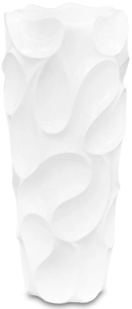 Vysoká bílá váza 113404