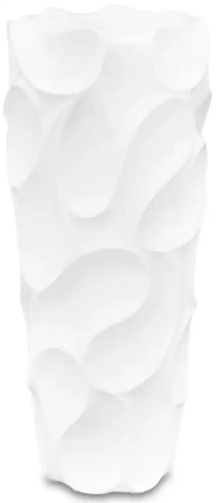 Vysoká bílá váza 113404 | BIANO