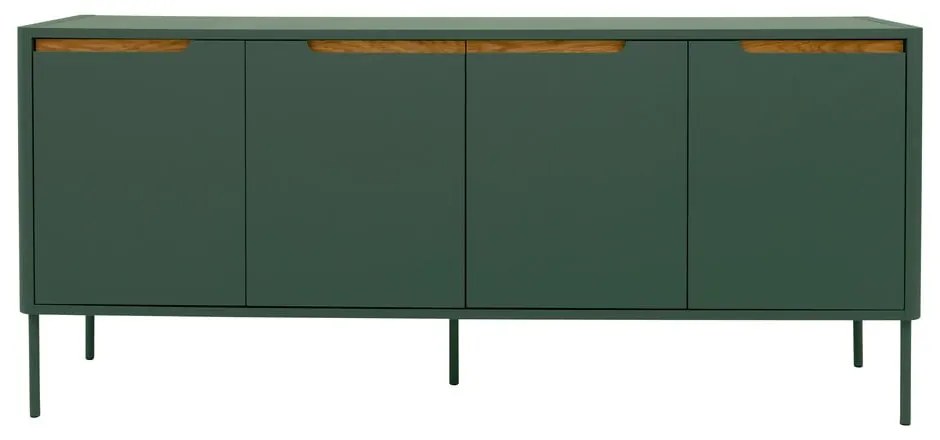 Zelená komoda Tenzo Switch, 173 x 76 cm