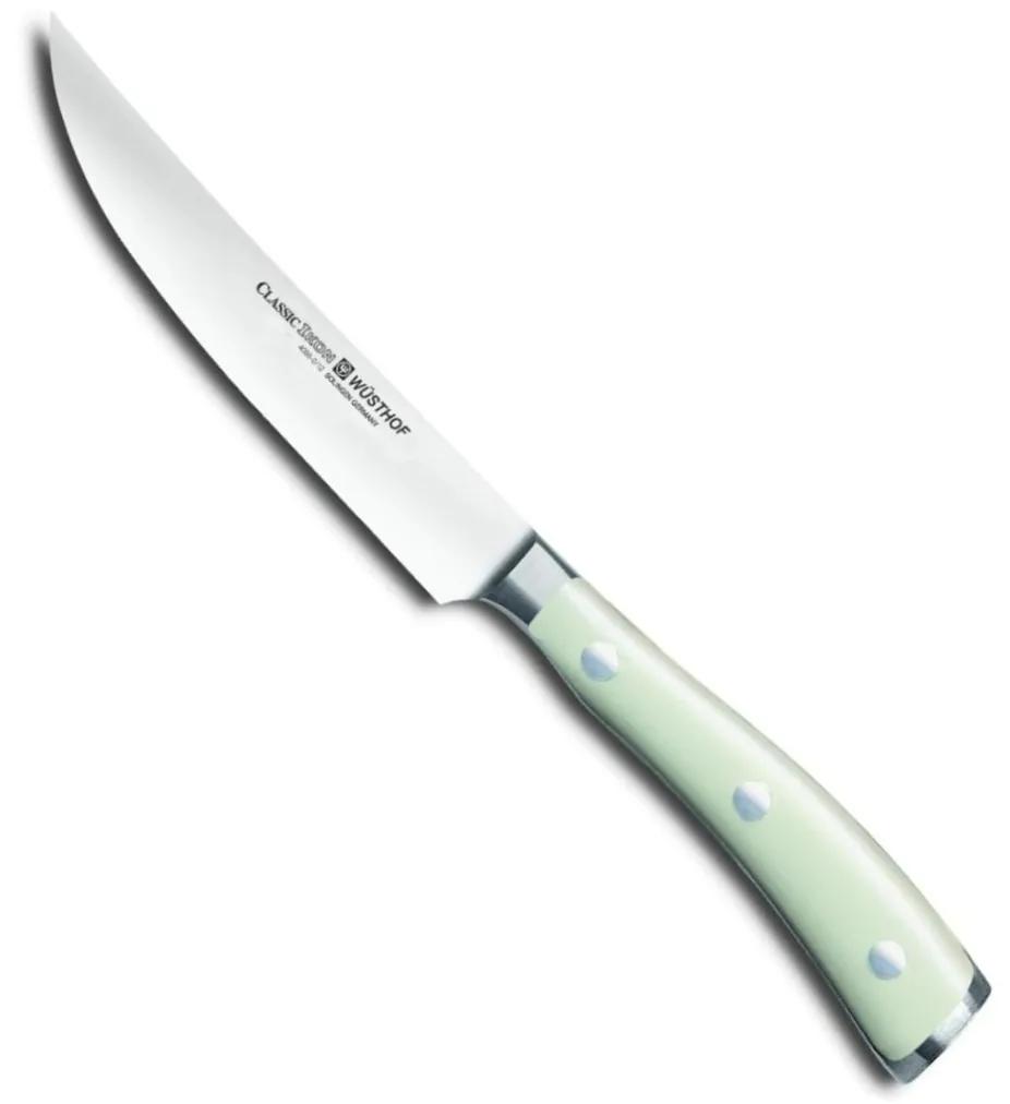 Steakový nůž CLASSIC IKON Creme White 12 cm Wüsthof Dreizack Solingen