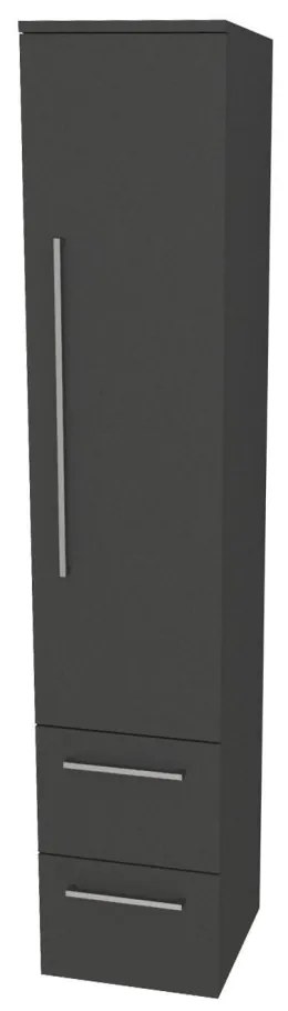 Mereo Mereo, Bino, koupelnová skříňka vysoká 163 cm, pravá, Multidecor, CN698SEDD