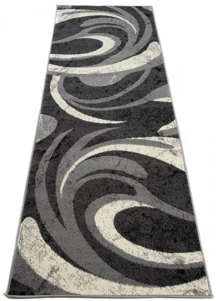 Kusový koberec PP Zoe šedý atyp 100x150cm