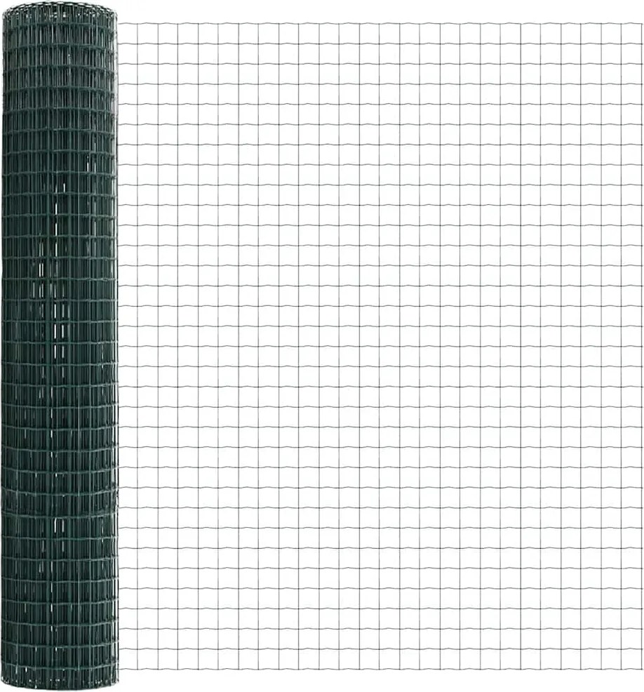 Evropský plot se hroty 10 x 1,6 m Ocel potažená PVC Zelená 3350543