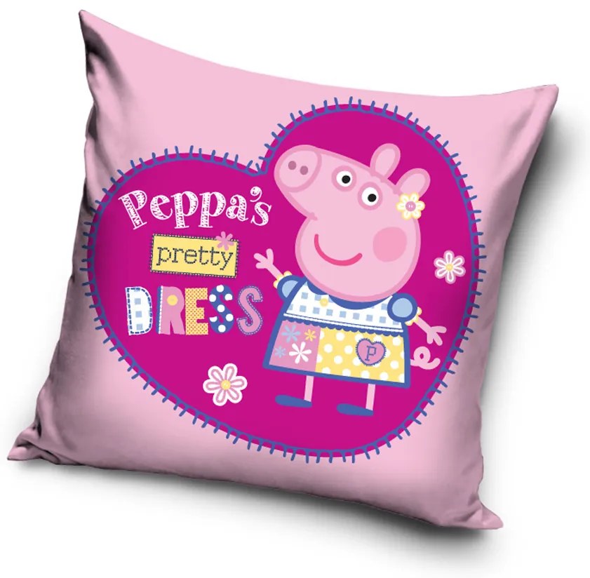 Dětský polštářek Prasátko Peppa Modelka