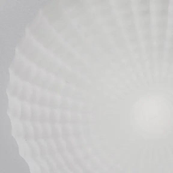Designové stropní svítidlo Clam 30 bílé