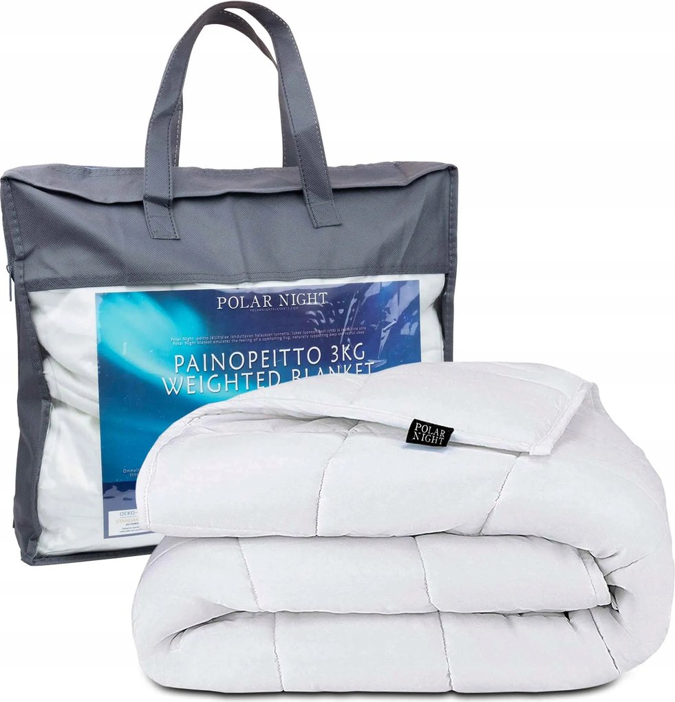 Terapeutická zátěžová přikrývka Polar Night 5 kg 100 x 150 Bavlna Oeko-Tex