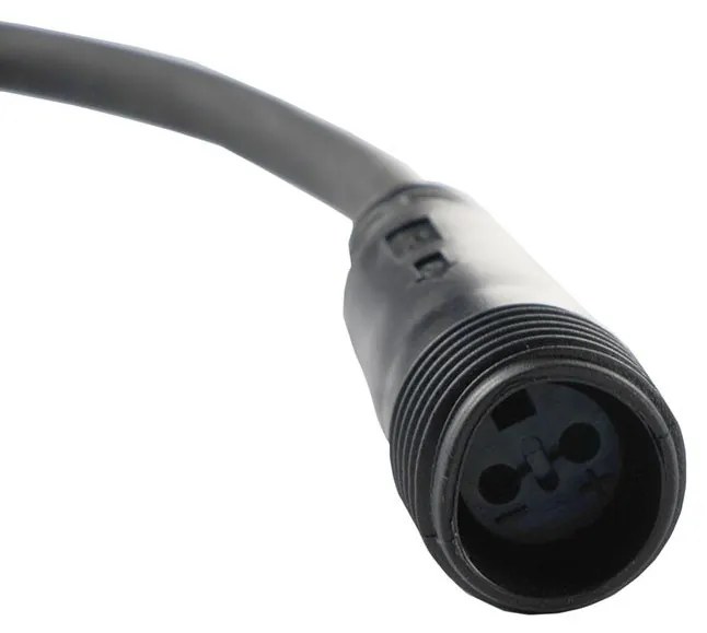 Easy Fix LED světelný řetěz, kontura, 5 m, venkovní, ledově bílá s FLASH, 60 diod, černý kabel, IP67