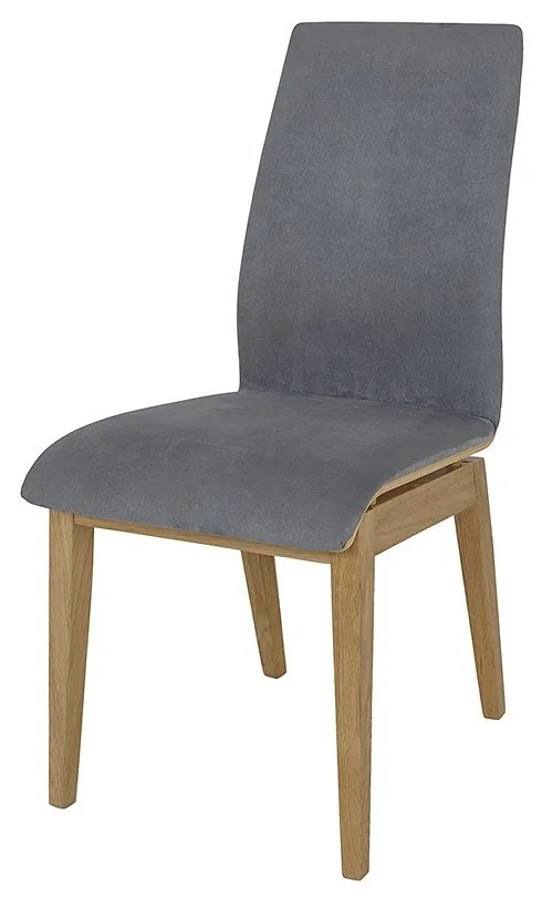 Drewmax Jídelní židle KT376 masiv dub koniak Atos 120