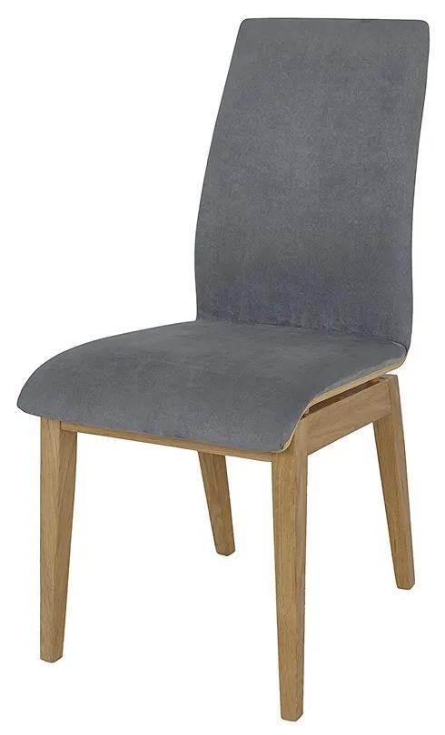 Drewmax Jídelní židle KT376 masiv dub koniak Atos 129