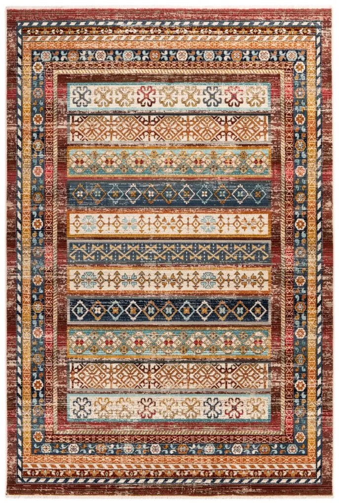 Obsession, Kusový koberec Inca 361 multi, 200x290, vícebarevná, obývací pokoj
