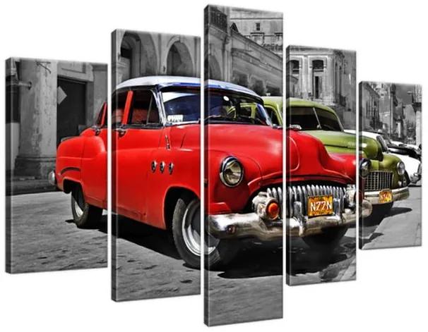 Tištěný obraz Kubánské taxi 150x100cm S-2020A_5G(P)