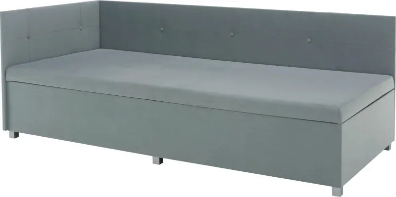 Válenda AURIA UNI 90x200 s úložným prostorem, mentolová Trinity 21 Kondela 0000395668