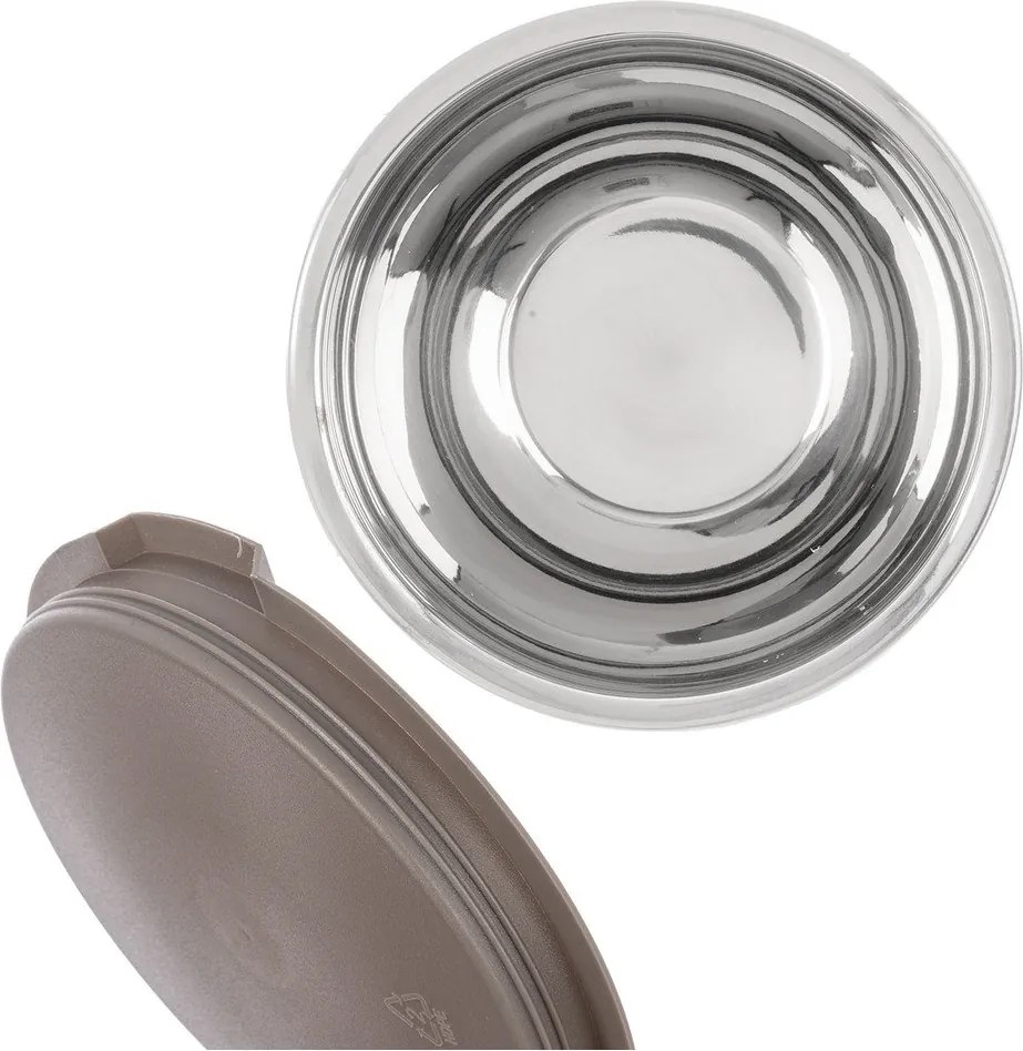 Nerezová mísa ve stříbrné barvě ø 16 cm Beige – Orion