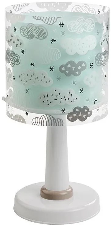 Stolní lampa dalber d-41411h - dětská lampička clouds 1xe14/40w/230v