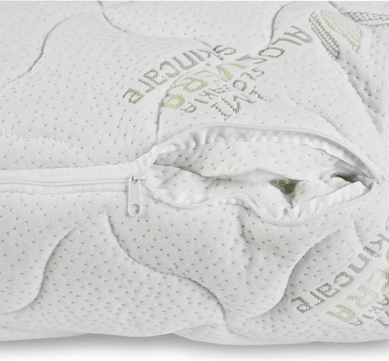 Prošívaný antialergický polštář Aloe Vera 70 x 90 EMI 1 + 1 ZDARMA
